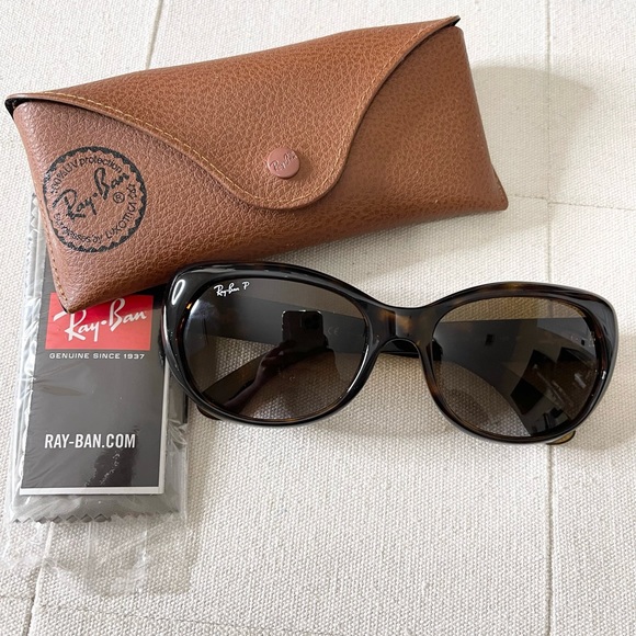 Ray-Ban | Accessories | Womens Ray Ban Rb4325 Polarized Havana With ...